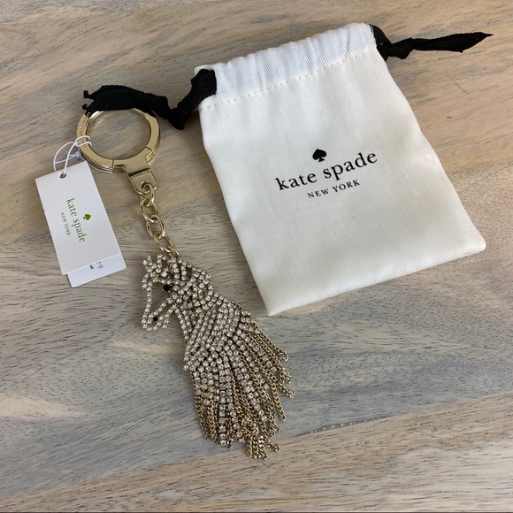 kate spade | Accessories | Kate Spade Jeweled Horse Keychain Bnwt ...
